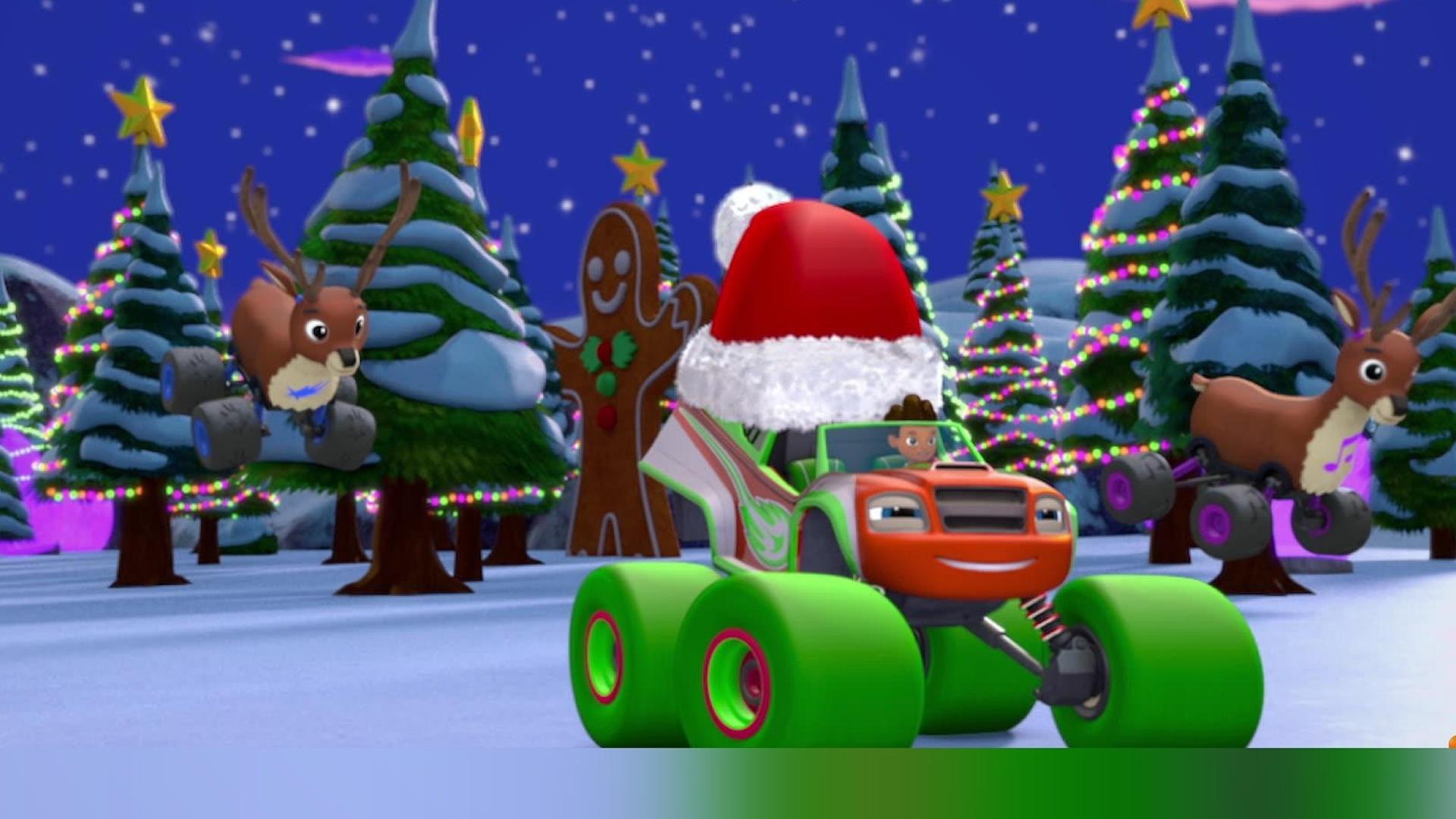 Watch Blaze and the Monster Machines: S9E14 - Christmas Power! A ...